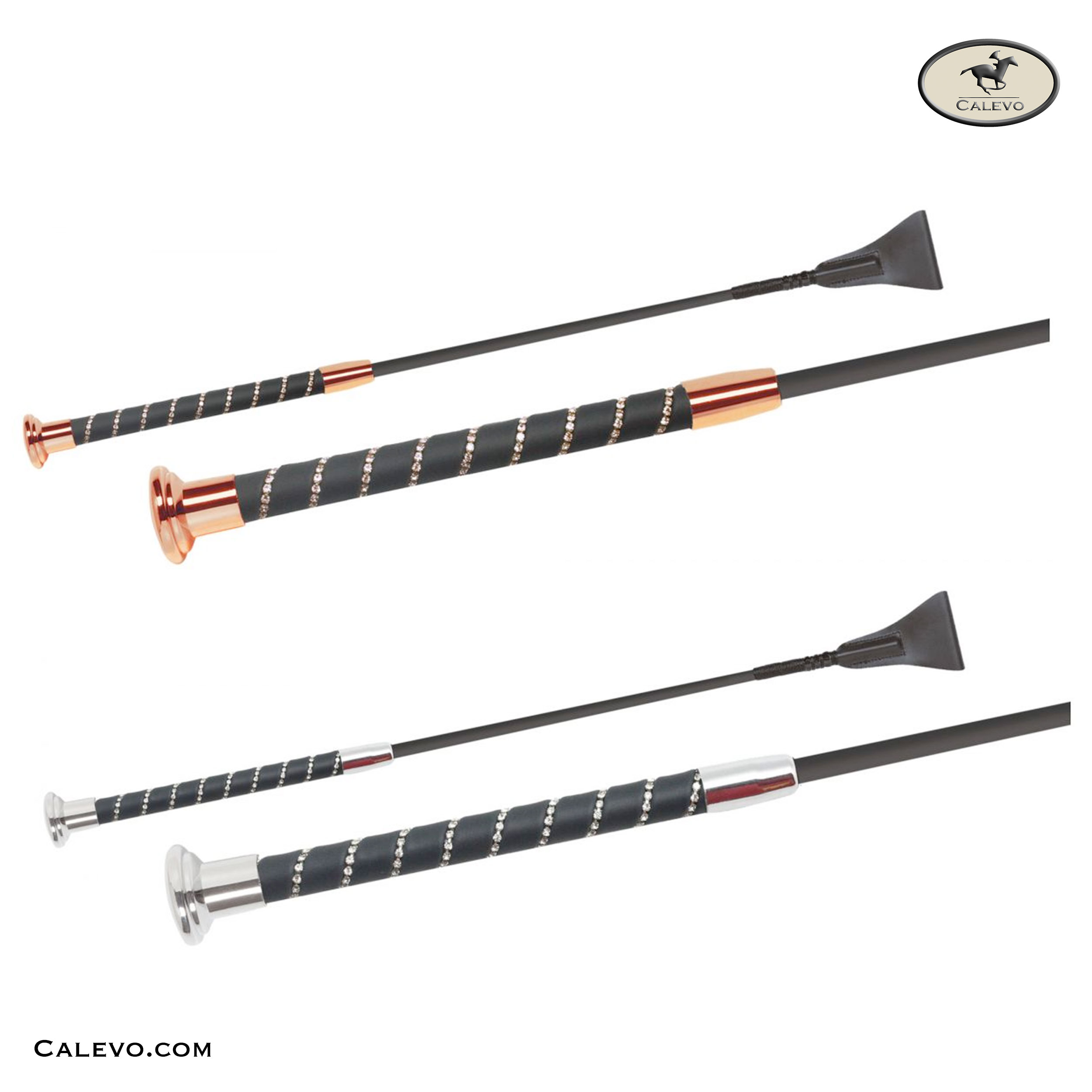 Fleck - riding stick SILK TOUCH CRYSTAL - EUR22.01 | CALEVO.com